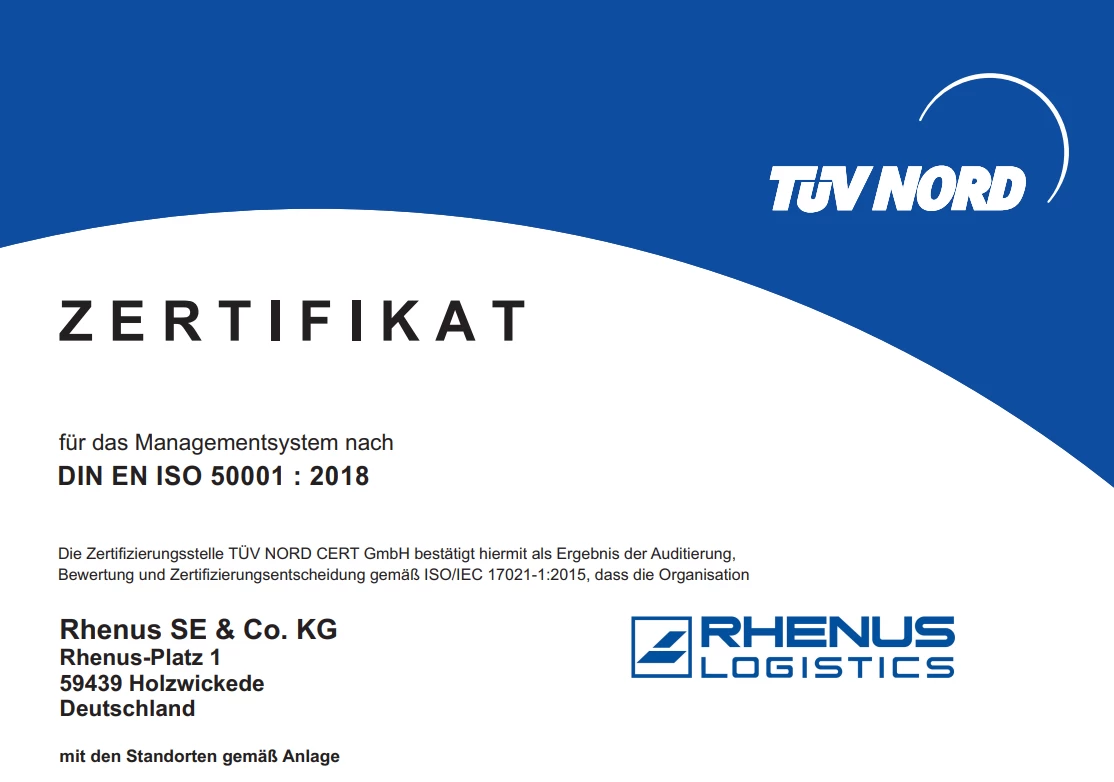 Rhenus Office Systems: Nachhaltig mit Sicherheit