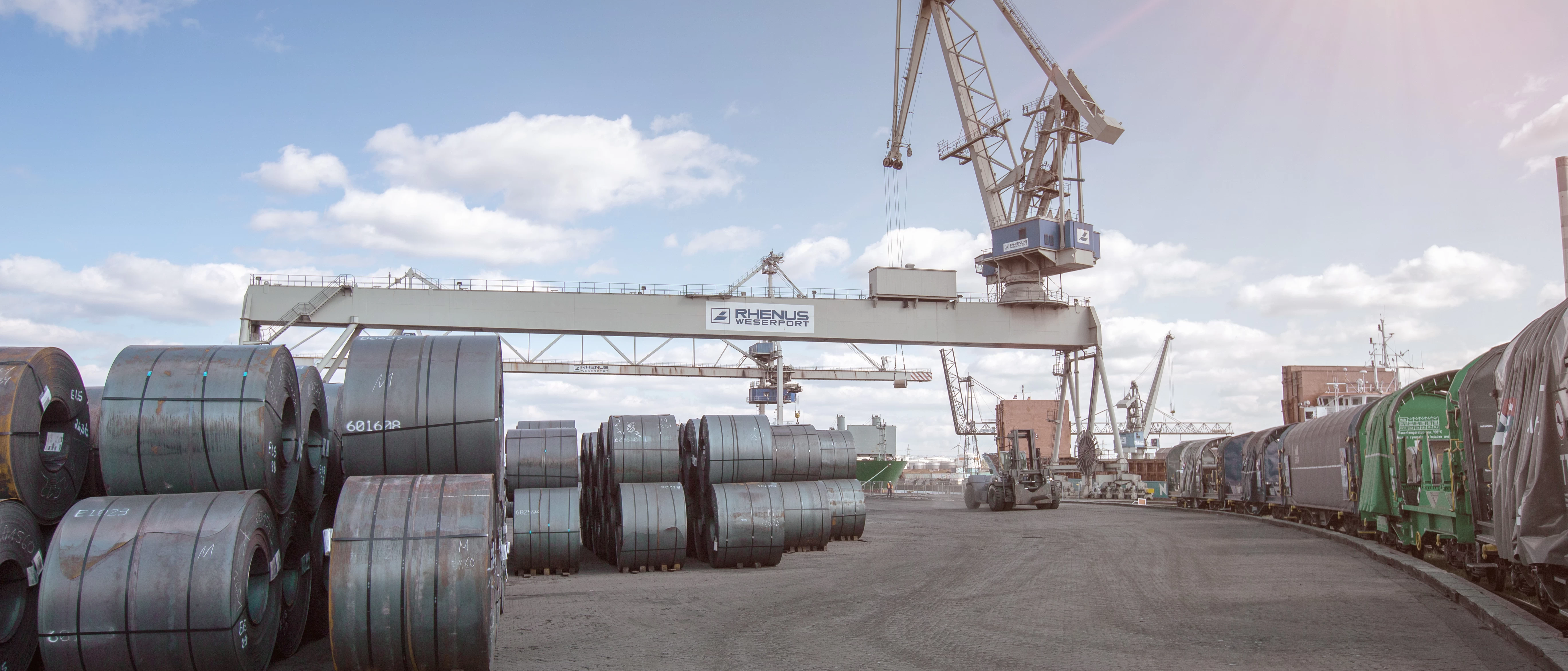 The Weserport multi-purpose terminals in Bremen