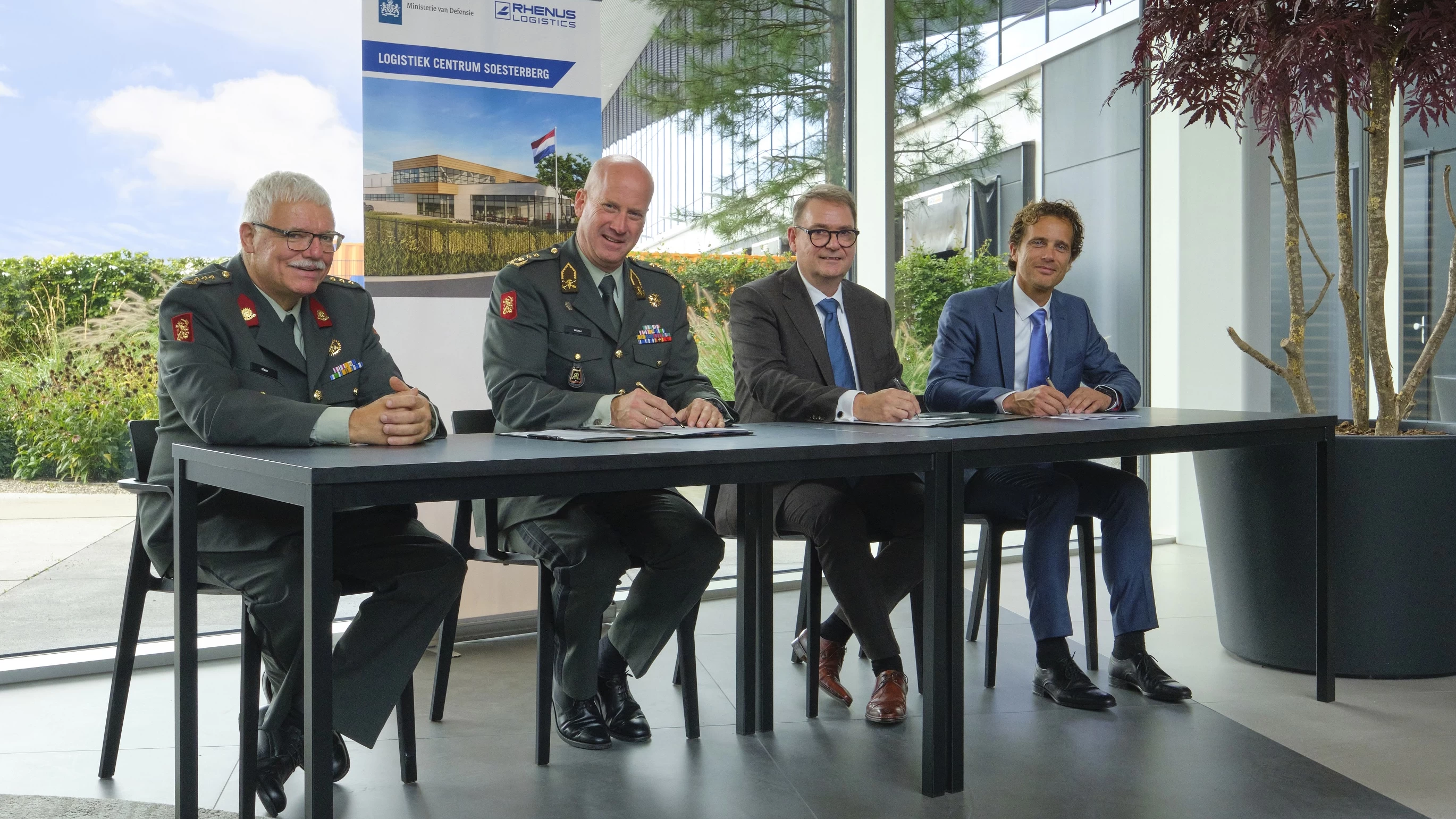 Rhenus Netherlands signs agreement with Dutch Ministry of Defence