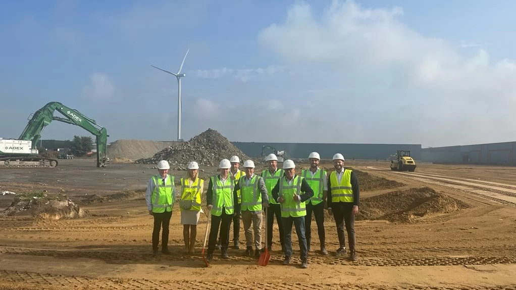 Construction begins on sustainable building for Rhenus in Venlo