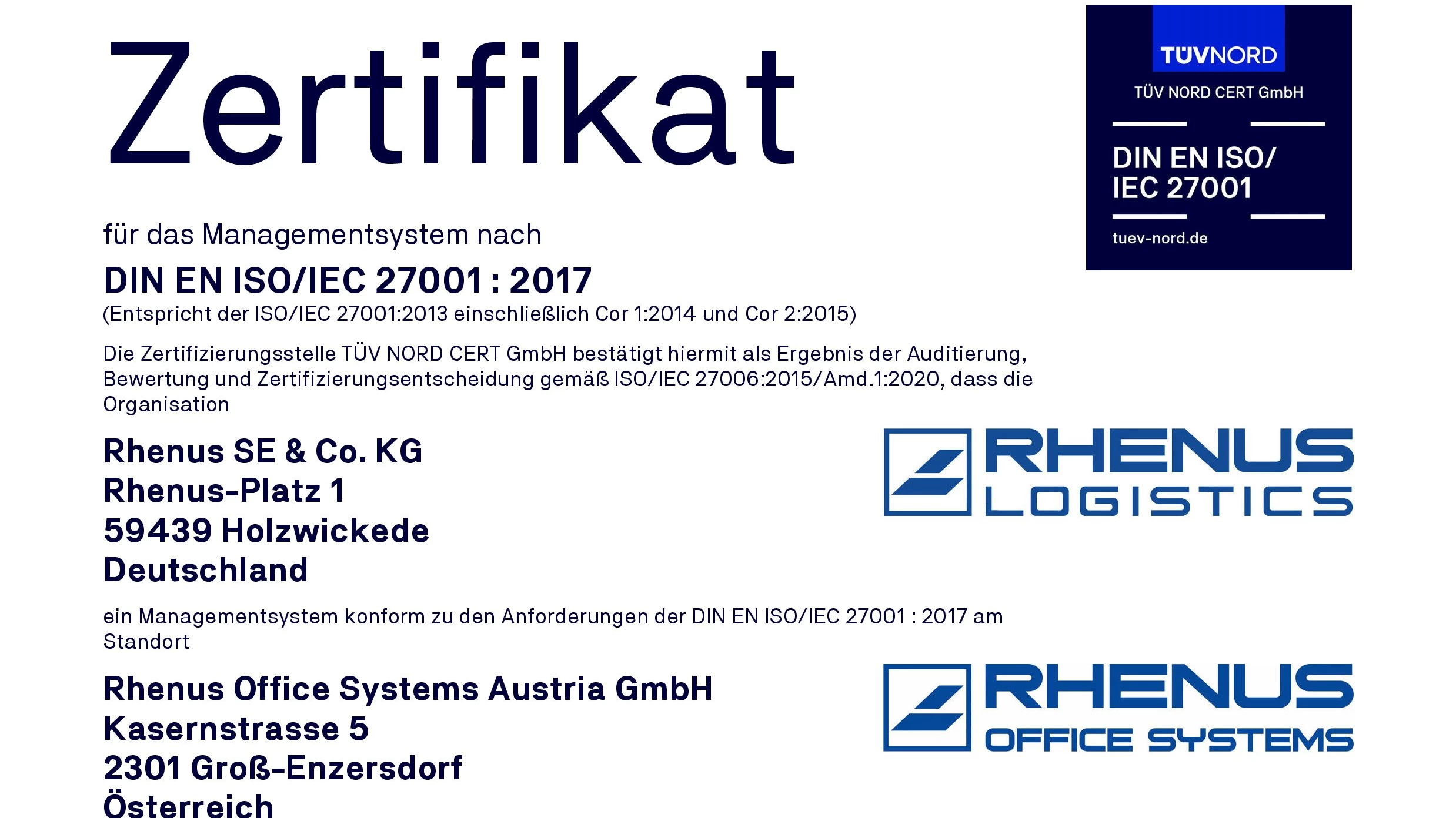 Rhenus Office Systems Österreich