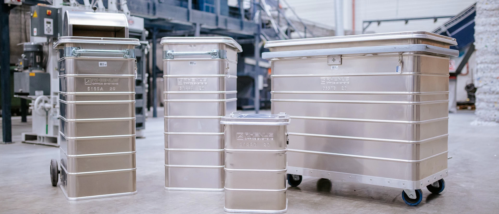 Verzoek indienen voor wisselen of ledigen van Rhenus containers.